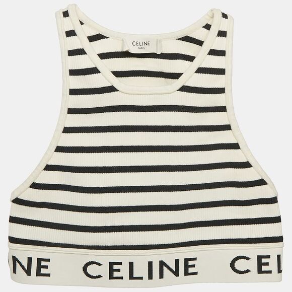 Celine Striped Crop Top